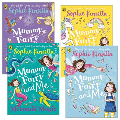 英文原版 Mummy Fairy and Me 仙女奇遇记系列1-4册 美人鱼魔法 等待中的仙女 儿童英语奇幻故事阅读 英文版 进口英语原版书籍