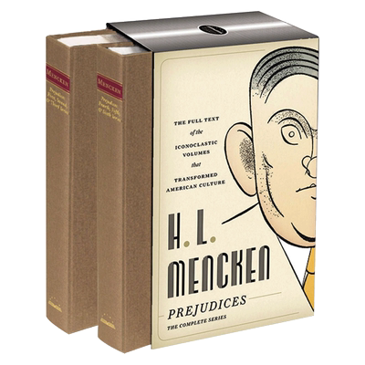 门肯故事集 英文原版 精装 H. L. Mencken Prejudices 偏见集 美国文库系列 精装收藏 英文版 进口原版英语文学书籍