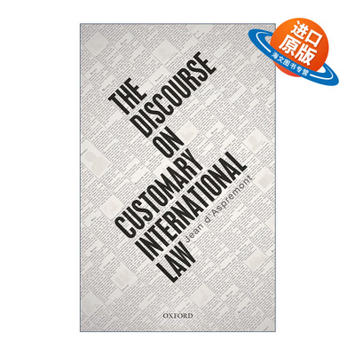 英文原版 The Discourse on Customary International Law 论习惯国际法 英文版 进口英语原版书籍