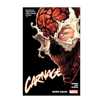 英文原版 Carnage Vol. 1 Born Again 屠杀 卷一 重生 漫威漫画 新版 Ram V. 英文版 进口英语原版书籍