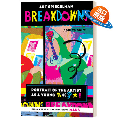 英文原版 Breakdowns Pantheon Graphic Library 崩溃 漫画 2022美国国家图书基金会终身成就奖 Art Spiegelman 英文版 进口书籍