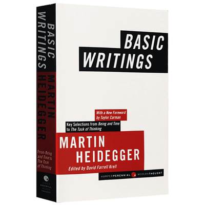 Basic Writings 马丁海德格尔基本写作 英文原版 社会科学哲学书籍 Martin Heidegger 存在与时间 语言的本质 英文版进口英语书籍