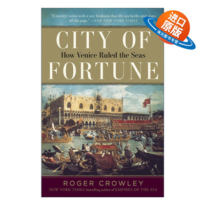 英文原版 City of Fortune 财富之城 威尼斯海洋霸权 历史 Roger Crowley 英文版 进口英语原版书籍
