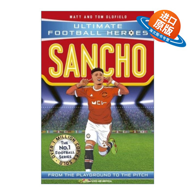英文原版 Sancho 超级足球明星人物传记 杰登 桑乔 Ultimate Football Heroes 英文版 进口英语原版书籍