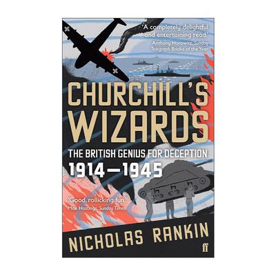 英文原版 Churchill's Wizards 丘吉尔的魔法师 两次世界大战中英国的高明欺骗战 英文版 进口英语原版书籍