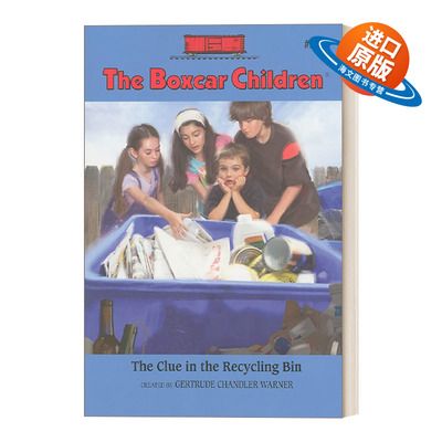 英文原版 #126 The Clue in the Recycling Bin棚车少年126 英文版 进口英语原版书籍