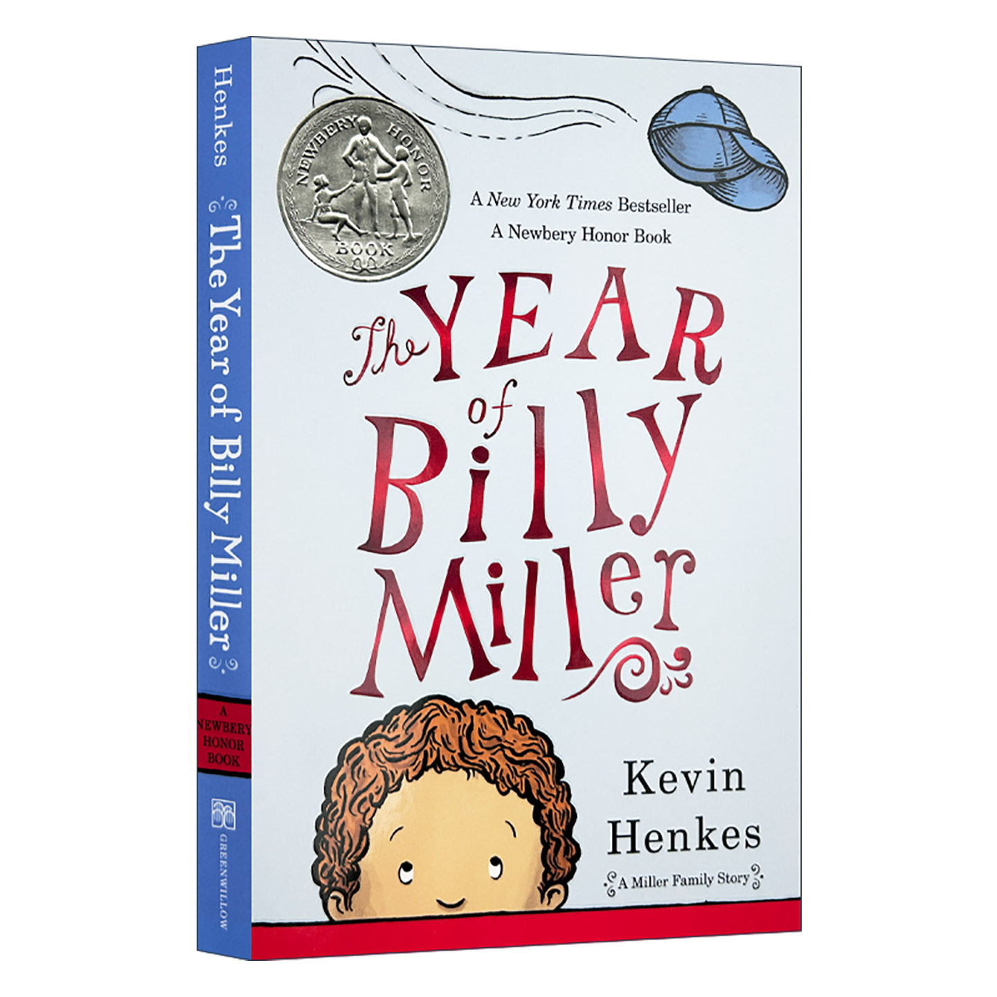 神奇的一年 英文原版 The Year of Billy Miller 儿童启蒙故事文学小说书 进阶读物 纽伯瑞银奖 英文版课外阅读书籍 正版 ...