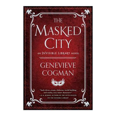 英文原版 The Masked City The Invisible Library 02 看不见的图书馆2 蒙面的城市 时间旅行奇幻小说 珍娜薇考格曼 英文版