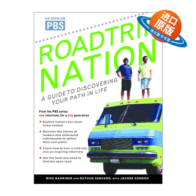 英文原版 Roadtrip Nation 发现你人生道路的指南 自我提升 Mike Marriner 英文版 进口英语原版书籍