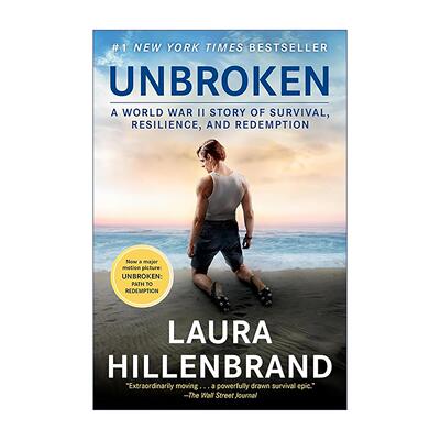 英文原版 Unbroken Mti 坚不可摧 电影版 劳拉·希伦布兰德 英文版 进口英语原版书籍