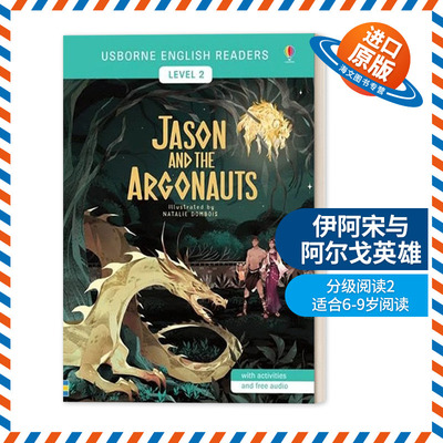 英文原版 English Readers Level 2 Jason and the Argonauts 分级阅读2 伊阿宋与阿尔戈英雄 英文版 进口英语原版书籍