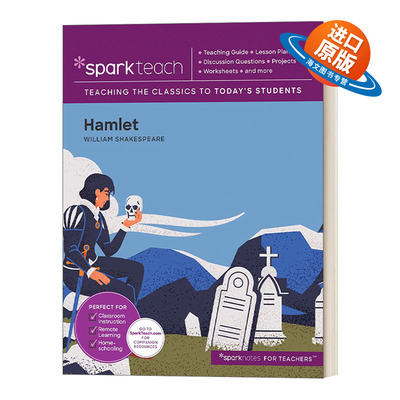 英文原版 SparkTeach Hamlet  哈姆雷特 英文版 进口英语原版书籍
