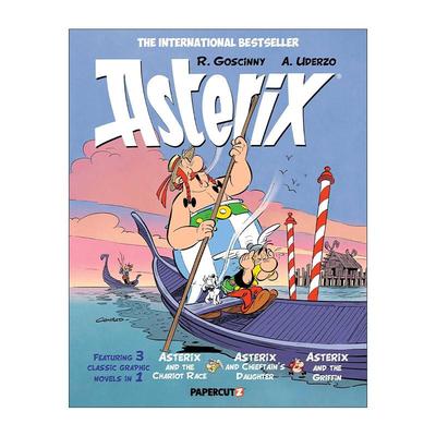 英文原版 Asterix Omnibus Vol.13 高卢英雄历险记 37-39合订 卷十三 英文版 进口英语原版书籍