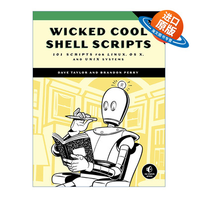 英文原版 Wicked Cool Shell Scripts Shell脚本实战 第二版 Linux OS X UNIX 计算机操作系统 Dave Taylor 英文版 进口英语书籍