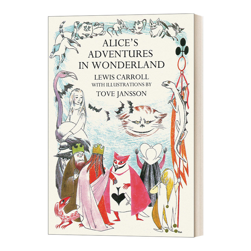 英文原版 Alice's Adventures in Wonderland爱丽丝梦游奇境插画版精装英文版进口英语原版书籍_虎窝淘