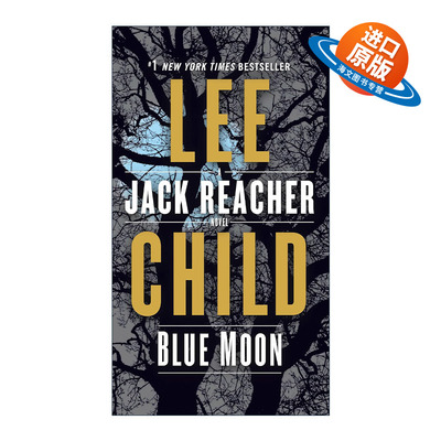 英文原版 Blue Moon 致命替身 Jack Reacher侠探杰克雷切尔系列24 Lee Child李查德 英文版 进口英语原版书籍