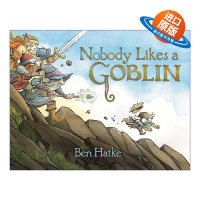 英文原版 Nobody Likes a Goblin 没人喜欢精灵 精装绘本 英文版 进口英语原版书籍