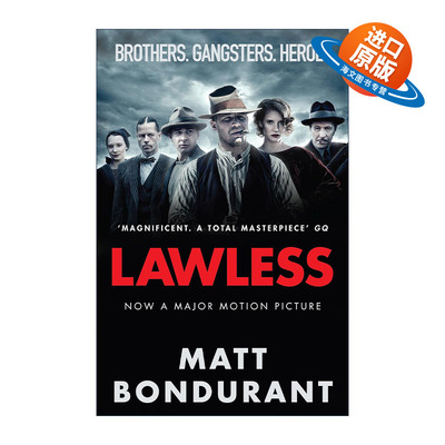 英文原版 Lawless 无法无天 湿地传奇 Matt Bondurant畅销西部小说 汤姆哈迪主演同名电影原著 英文版 进口英语原版书籍