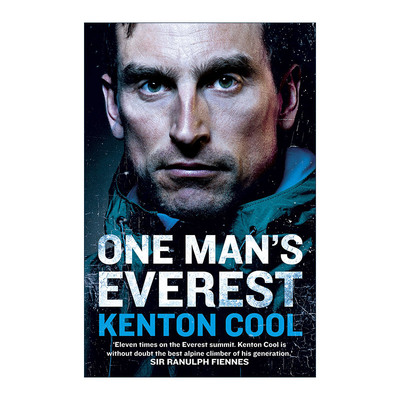 英文原版 One Man’s Everest 一个人的珠峰 英国登山家Kenton Cool自传 英文版 进口英语原版书籍