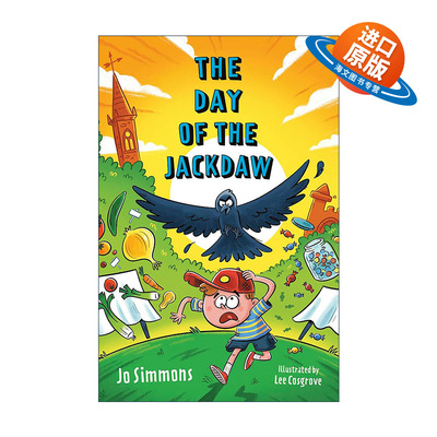 英文原版 The Day of the Jackdaw 寒鸦大进攻 奇思妙想一家人系列作者Jo Simmons 儿童插画冒险故事书 英文版 进口英语原版书籍