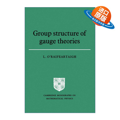 英文原版 Group Structure of Gauge Theories 规范理论的群结构 剑桥数学物理学专著 英文版 进口英语原版书籍