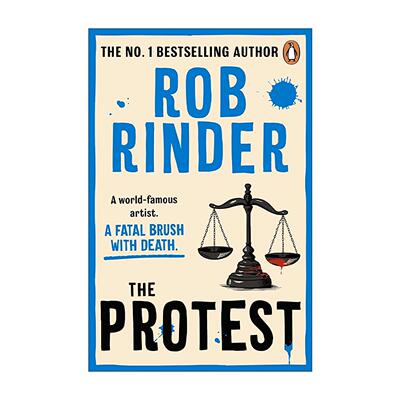 英文原版 The Protest 抗议 Rob Rinder畅销法律悬疑系列新作 法庭推理 英文版 进口英语原版书籍
