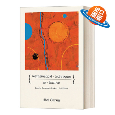 英文原版Mathematical Techniques in Finance 金融中的数学技术 不完全市场的工具 第2版 Ales ?erny 英文版 进口英语原版书籍