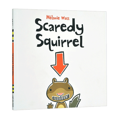 英文原版 Scaredy Squirrel 小嘀咕的幸福生活 儿童绘本 建立孩子内心安全感 英文版
