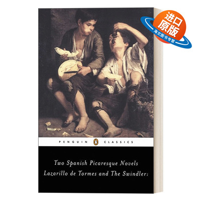 英文原版 The Swindler and Lazarillo de Tormes 骗子外传 托尔梅斯河畔的小癞子 克维多 西班牙文学 企鹅黑经典 英文版 进口书籍