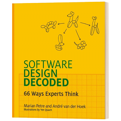 软件设计解码 英文原版 精装 Software Design Decoded 信息技术 英文版进口原版英语书籍