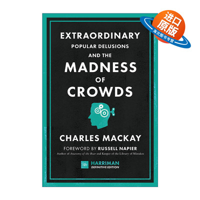 英文原版 Extraordinary Popular Delusions and the Madness of Crowds 非同寻常的大众幻想与群众性癫狂 精装 进口英语原版书籍