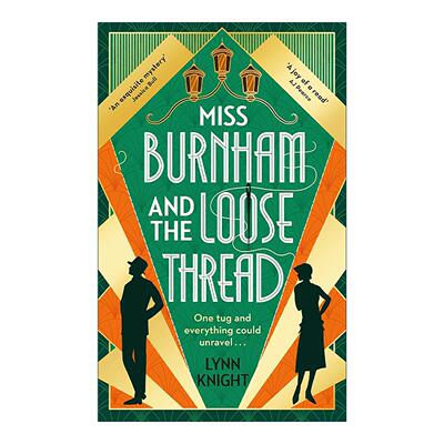 英文原版 Miss Burnham and the Loose Thread 伯翰小姐与松线头 女性轻松悬疑小说 英文版 进口英语原版书籍