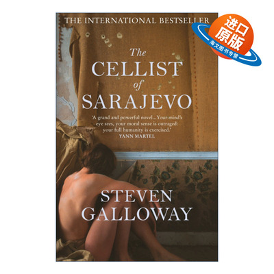 英文原版小说 The Cellist of Sarajevo 萨拉热窝的大提琴手 斯蒂文·高勒威 英文版 进口英语原版书籍