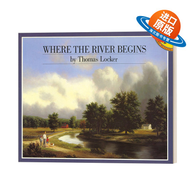 英文原版 Where the River Begins 河流的源头在哪里 儿童家庭生活关系图画故事书绘本 纽约时报绘本 英文版 进口英语原版书籍