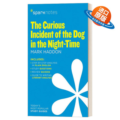 英文原版 Curious Incident of the Dog in the Night-Time 深夜小狗神秘事件 文学导读系列 英文版 进口英语原版书籍