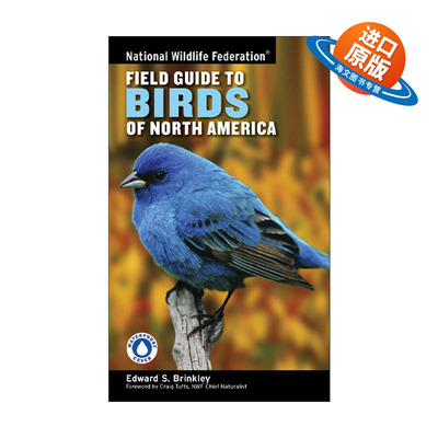 英文原版 National Wildlife Federation Field Guide to Birds of North America 北美鸟类指南 全国野生动物联合会 英文版