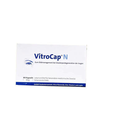 德国 VitroCap眼睛玻璃体晶状体浑浊膳食补充胶囊90粒