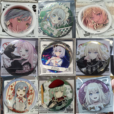 日谷 BanGDream邦邦十周年轨迹展吧唧川丰祥子三角初华若叶睦原袋