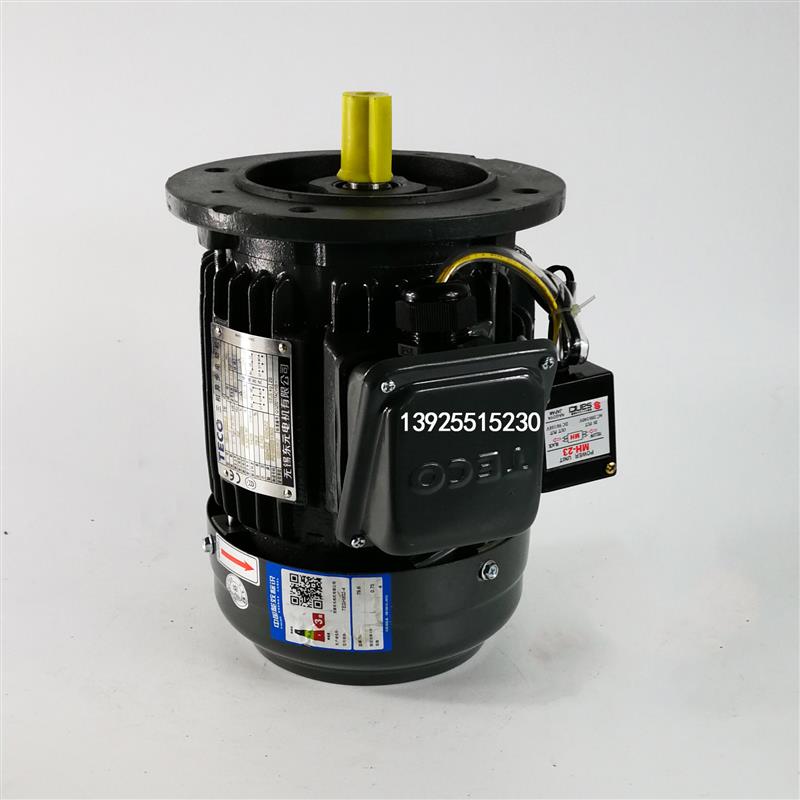 新款TECO刹车电机0.75KW 1.5KW立式AEVF ETTFDF ETVFDF T包邮