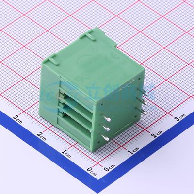 插拔式接线端子 KF2EDGVHM-3.81-2*3P 插件,P=3.81mm 板端/插座-