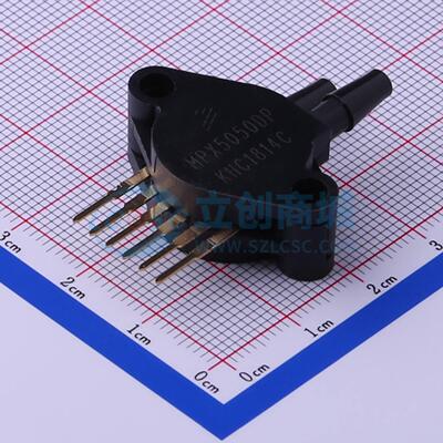 压力传感器 MPX5050DP SIP-6 原装正品 电子元器件配单