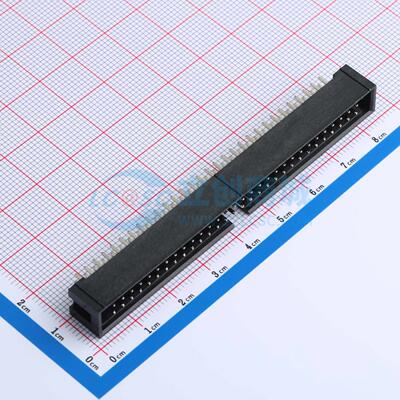 连接器 DS1013-60SSiB1-B-0 插件,P=2.54mm 2x30P 简牛座