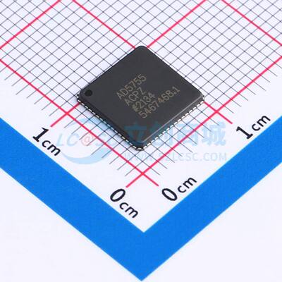 数模转换芯片DAC AD5755ACPZ-REEL7 LFCSP-64-VQ(9x9) 原装