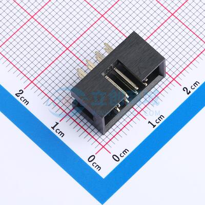 连接器 XDFH-0254-2*4P 插件,P=2.54mm 2x4P 简牛座