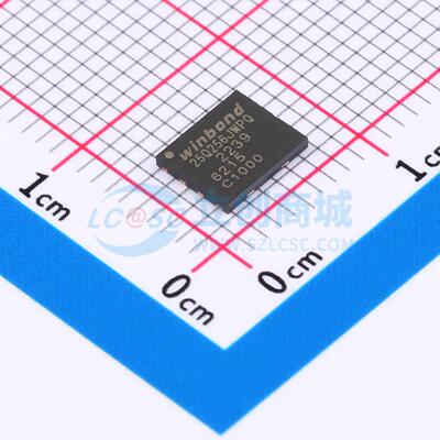NOR FLASH W25Q256JWPIQ WSON-8(5x6) 原装正品 电子元器件配单