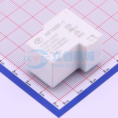 功率继电器 HF105F-1/015DT-1ZSTF 插件,27.1x32.3mm 5 15V 原装