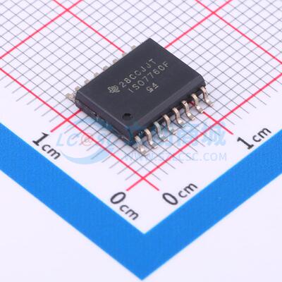 数字隔离器 ISO7760FDW SOIC-16-300mil 原装正品 电子元器件配单