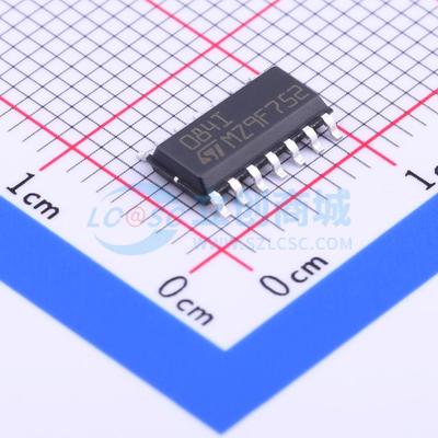 FET输入运放 TL084IDT SOIC-14 原装正品 电子元器件配单