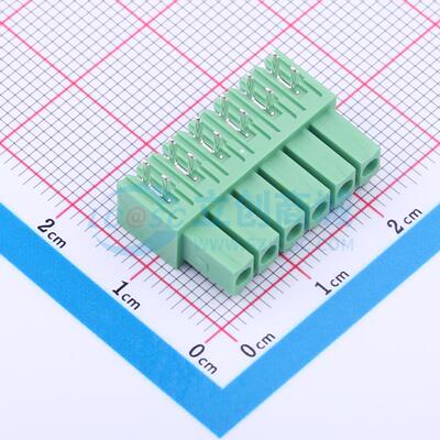 插拔式接线端子 JL15EDGA-35006G01 P=3.5mm 1x6P 电子元器件配单