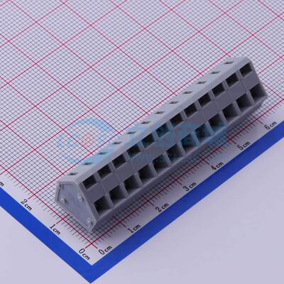 弹簧式接线端子 KF243A-5.0-12P 插件,P=5mm 5mm 电子元器件配单
